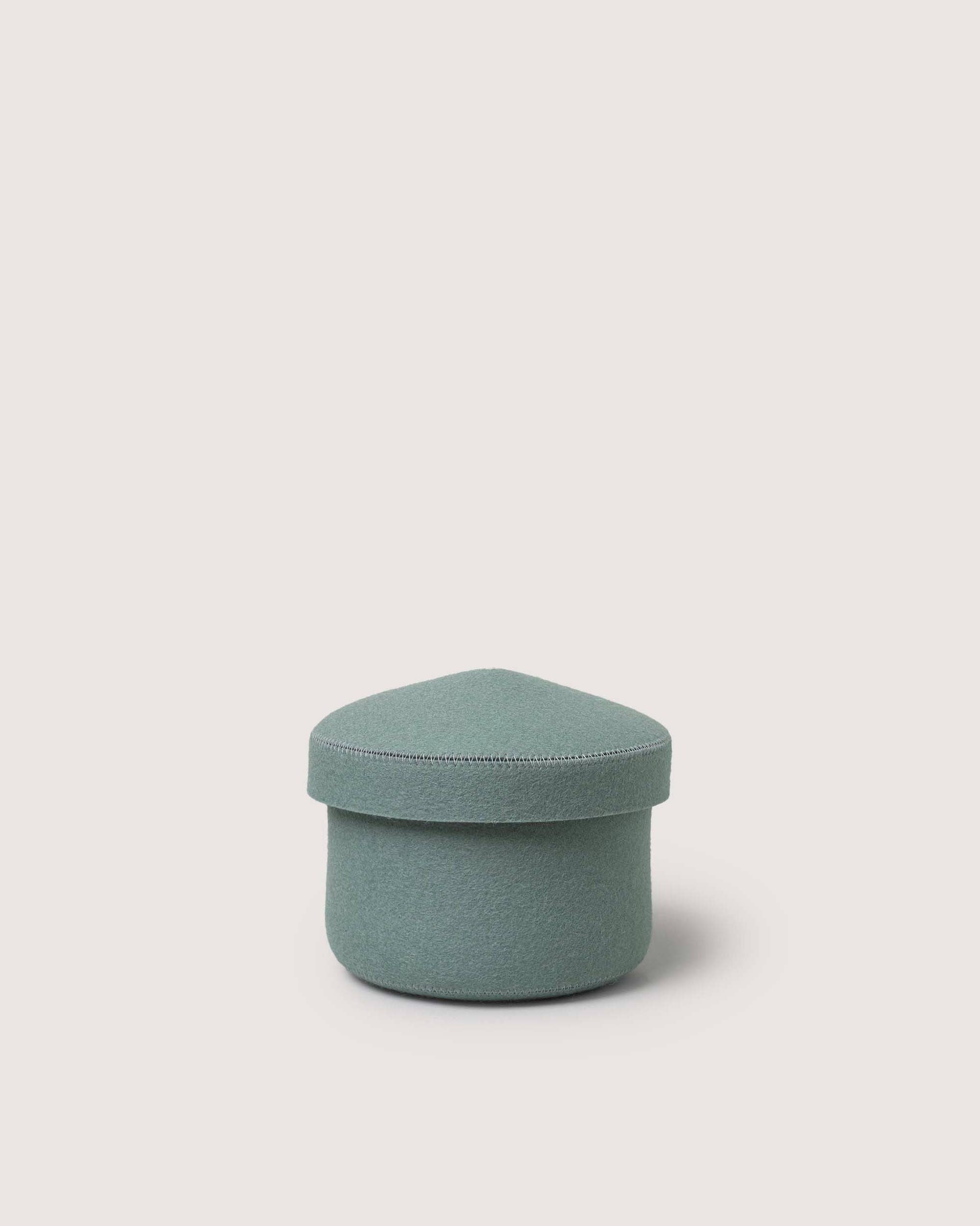 Merino Wool Small Bin w/ Lid - Spruce – Hytte & Co.